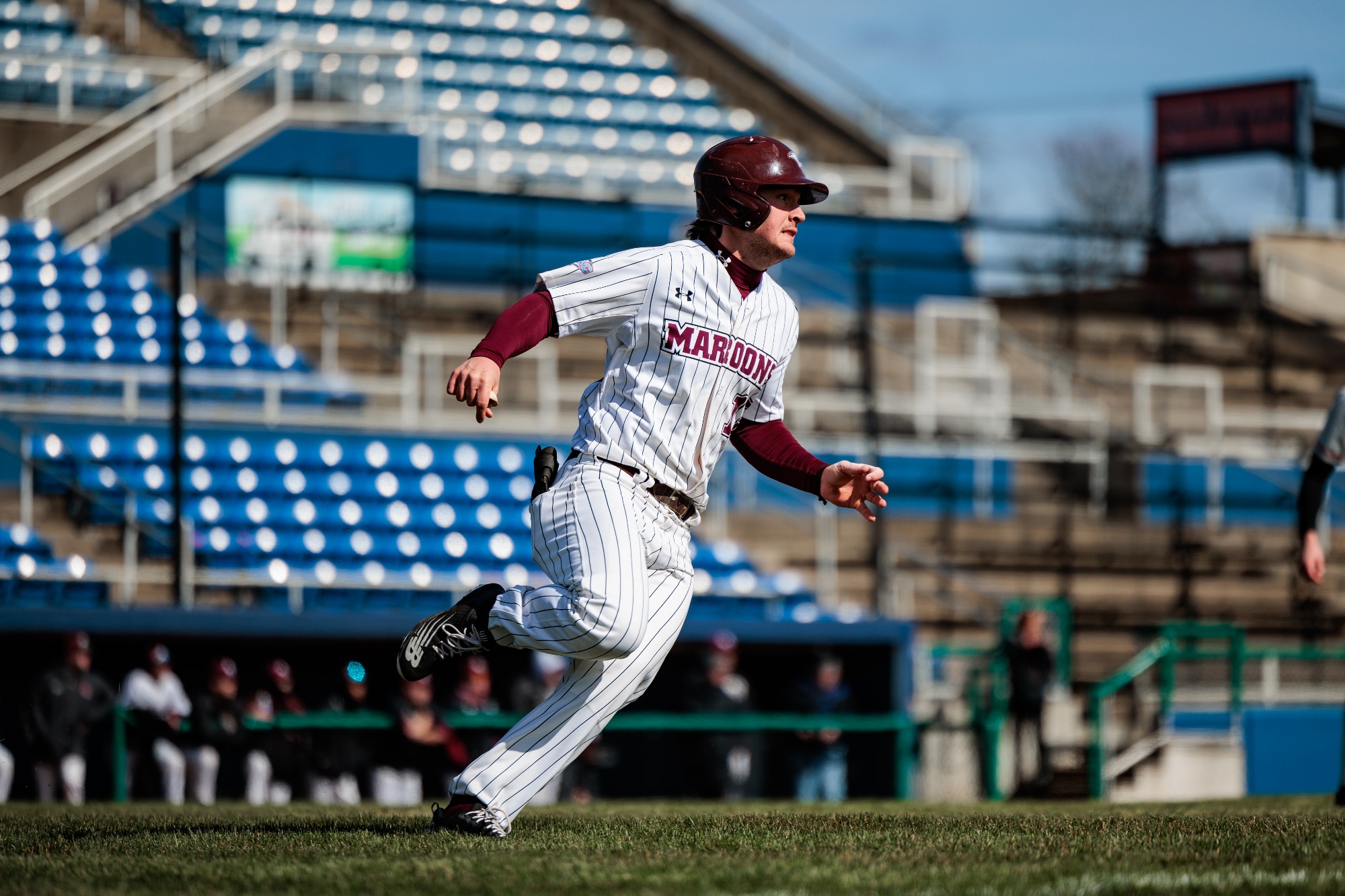 Maroon Baseball outslugs defending National Champion - Roanoke College