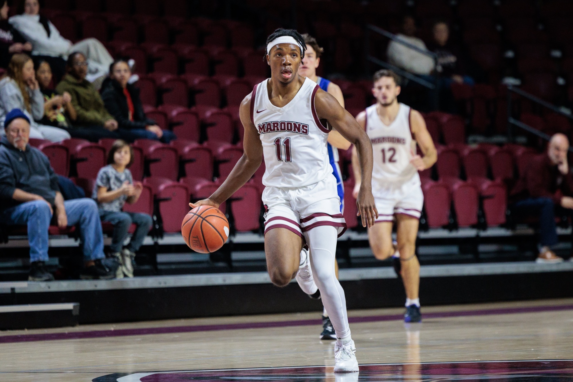 No. 9 Guilford survives late rally from Roanoke Men’s Basketball ...