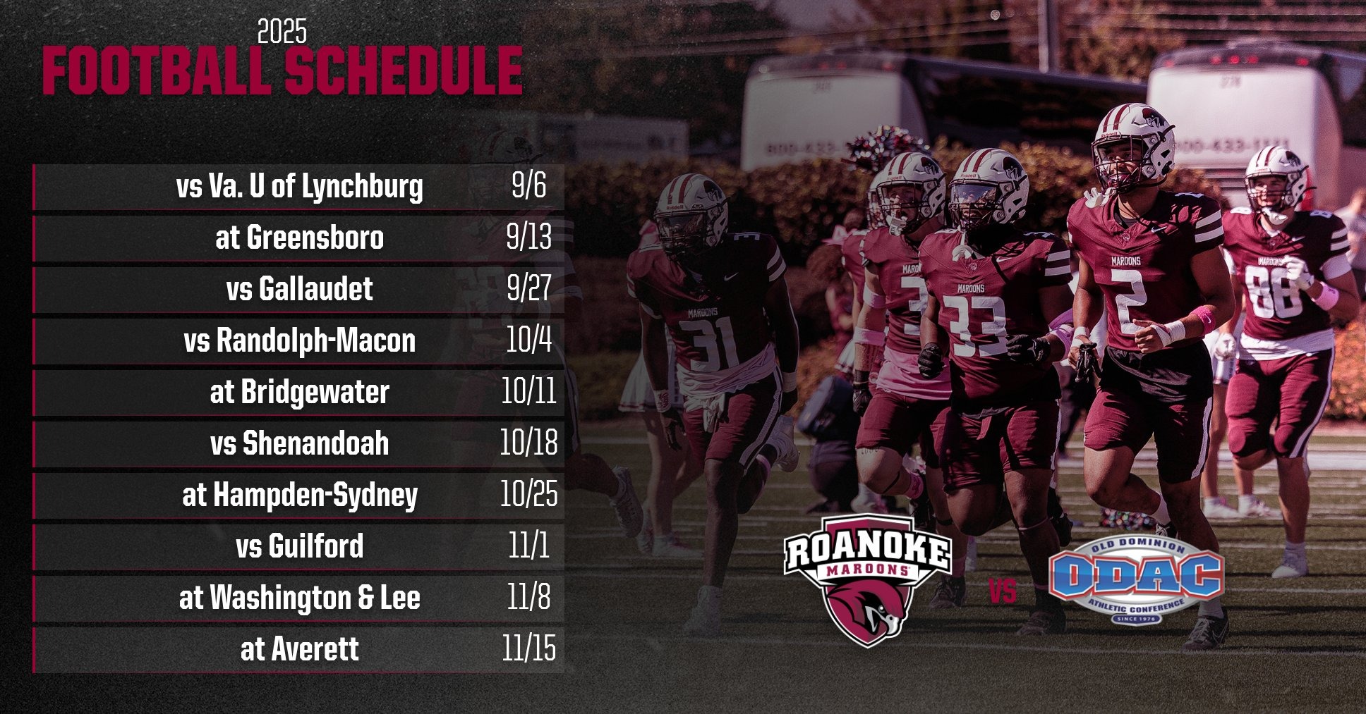 Roanoke College football tickets now on sale! - Roanoke College