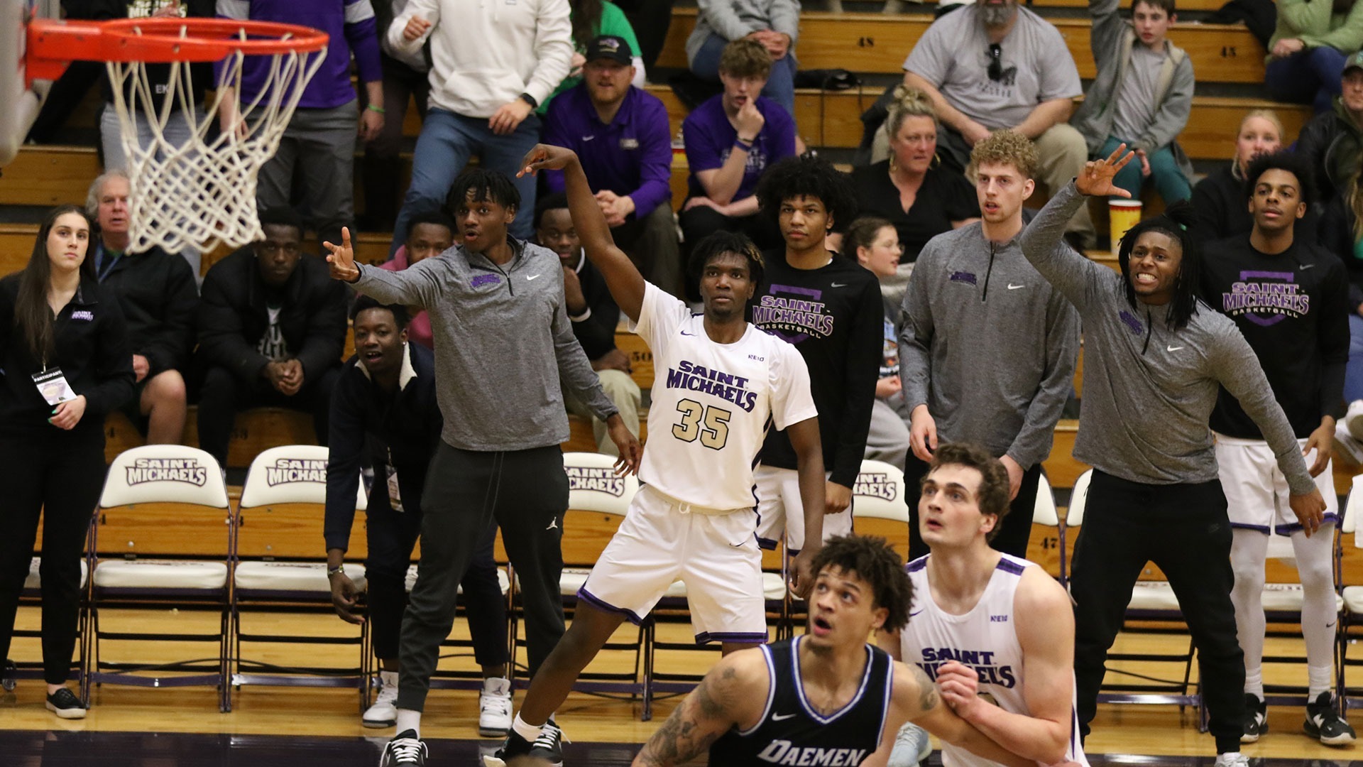 Marcus Meeks - 2023-24 - Men's Basketball - Saint Michael's College