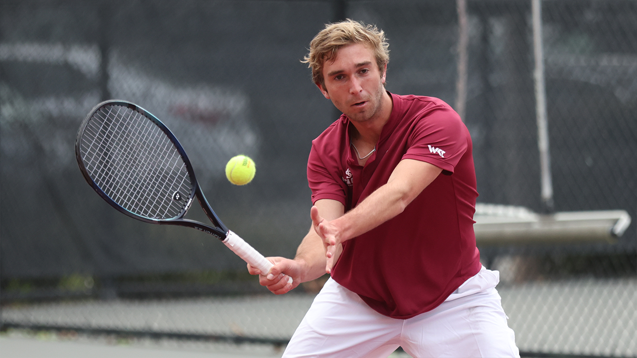 Men's Tennis with a Pair of Sweeps on Sunday - Santa Clara University