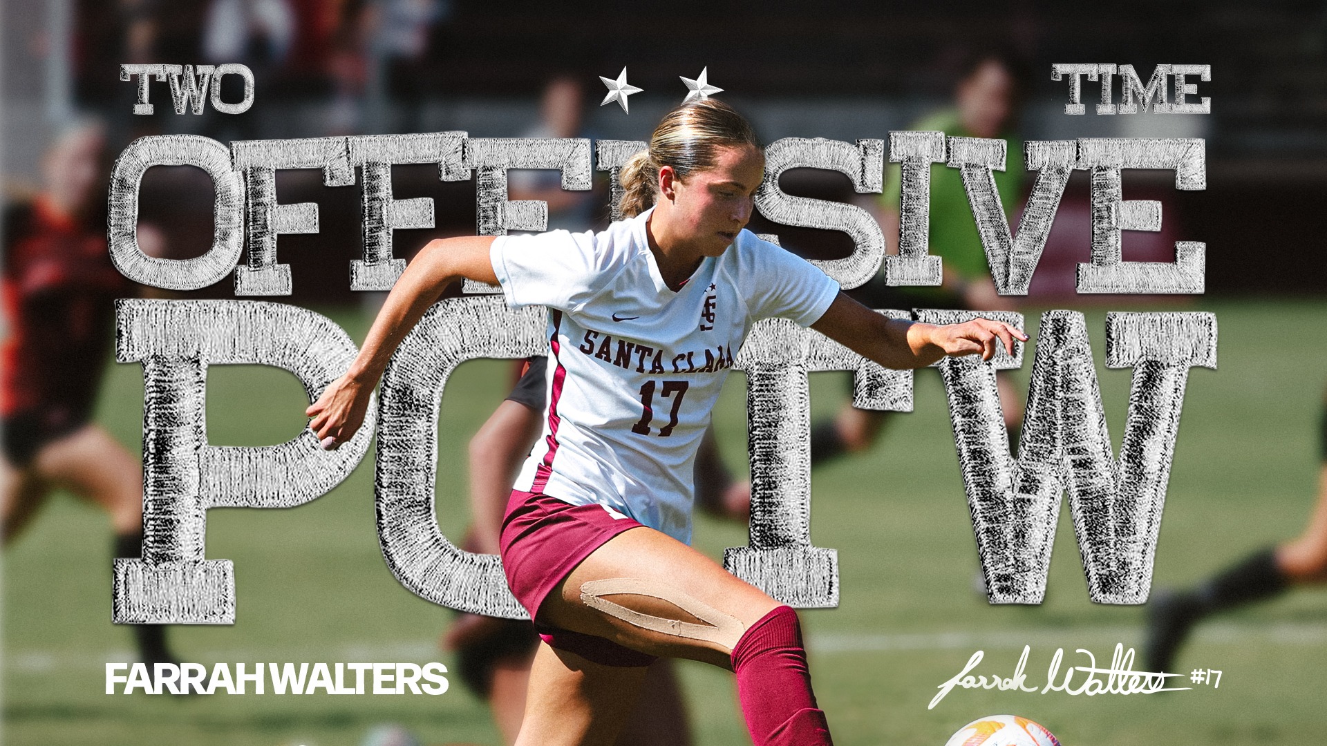 Walters Earns Second WCC Offensive Player of the Week Nod - Santa Clara ...