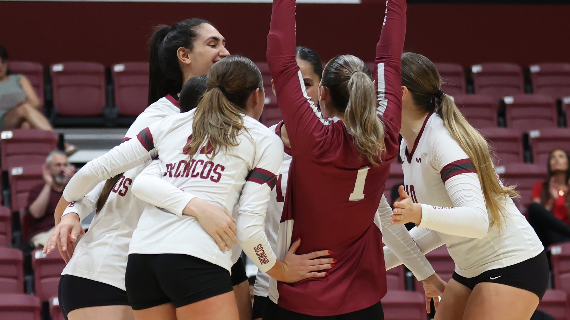 Volleyball's Late Offensive Surge Pushes Dons - Santa Clara University