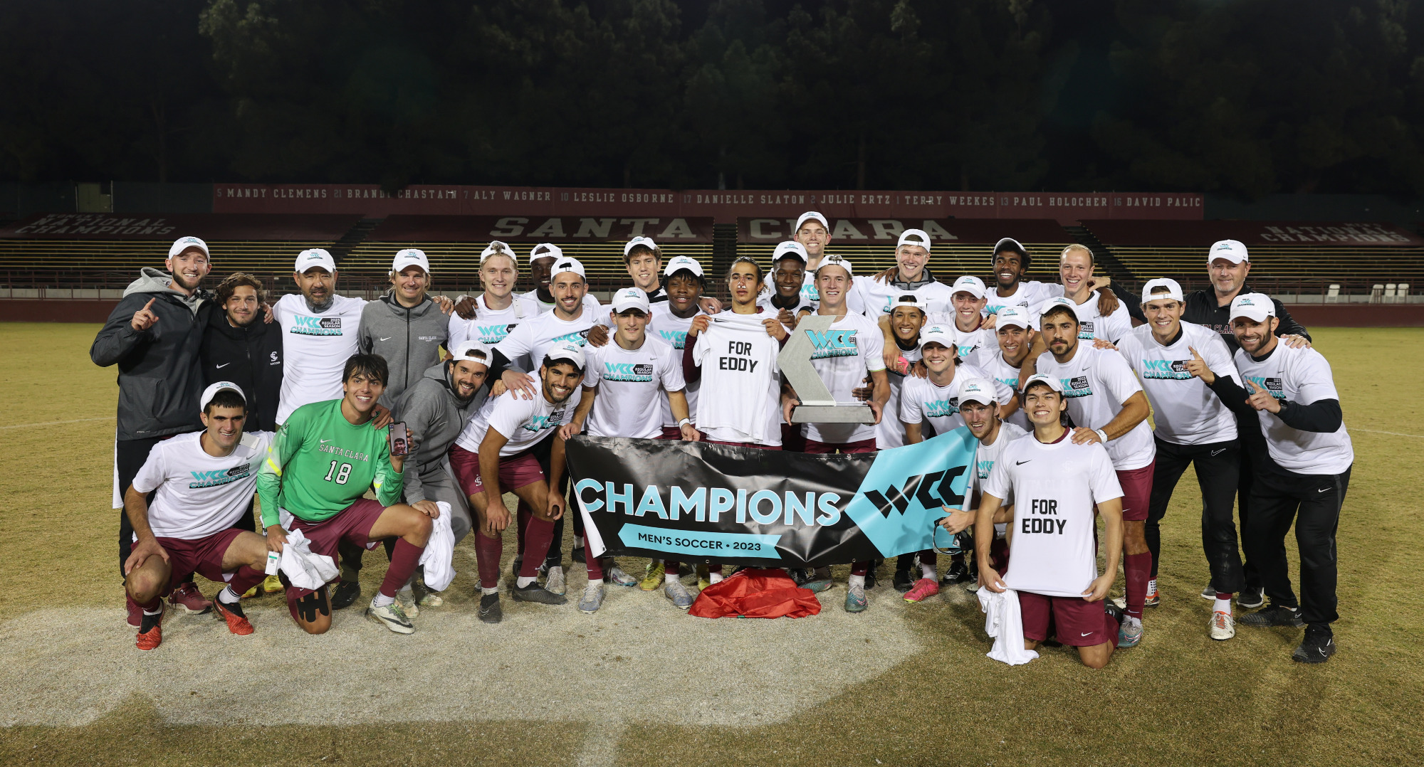 Dabora's Late Goal Lifts Men's Soccer to WCC Co-Championship - Santa Clara University