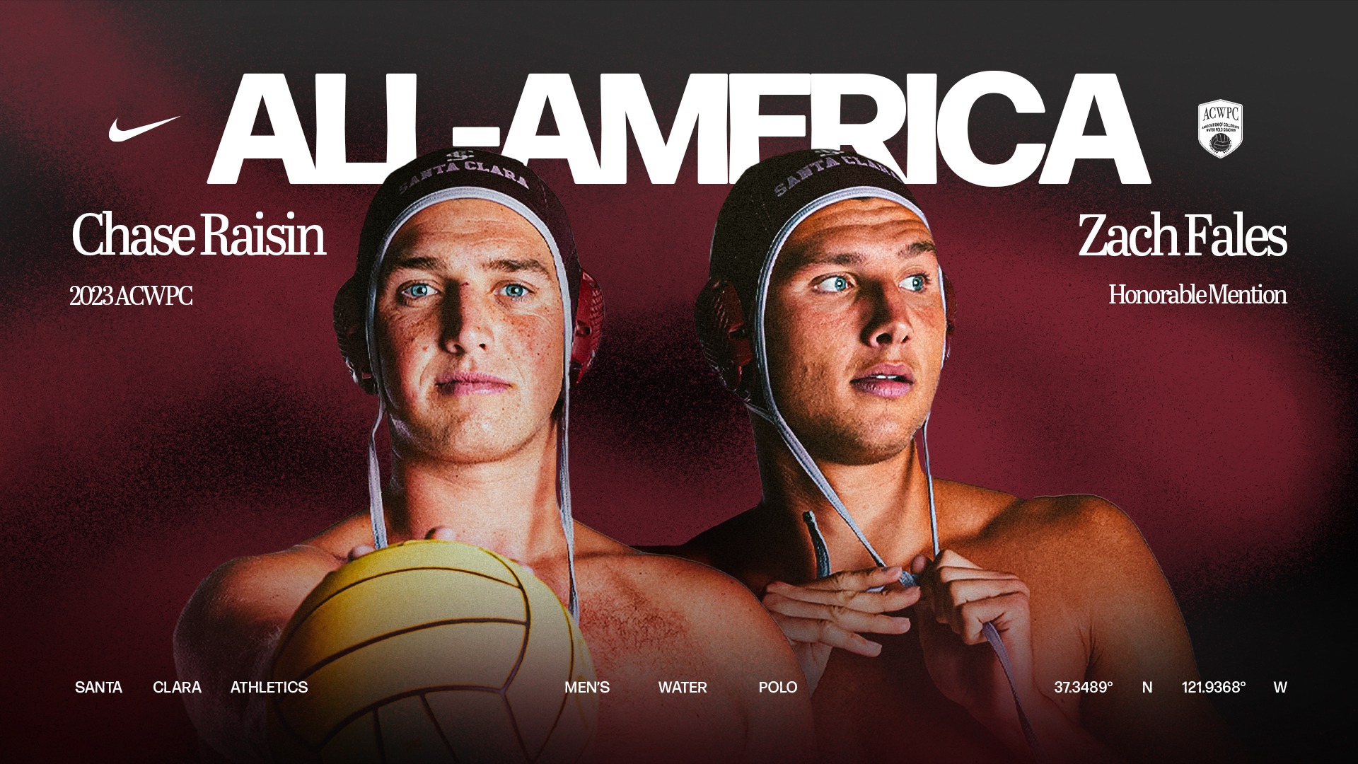 Bronco Duo Tabbed ACWPC All-America Honorable Mention - Santa Clara ...