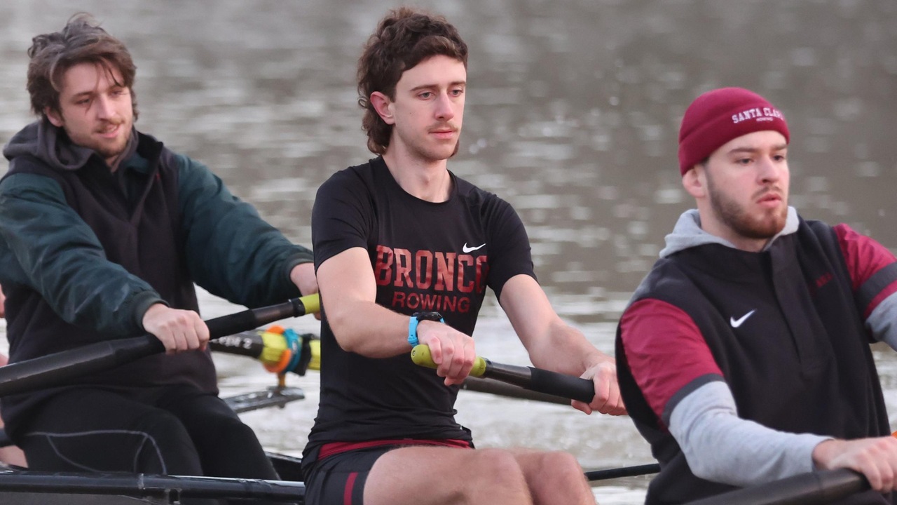 Men's Rowing Concludes Scrimmage With Stanford - Santa Clara University