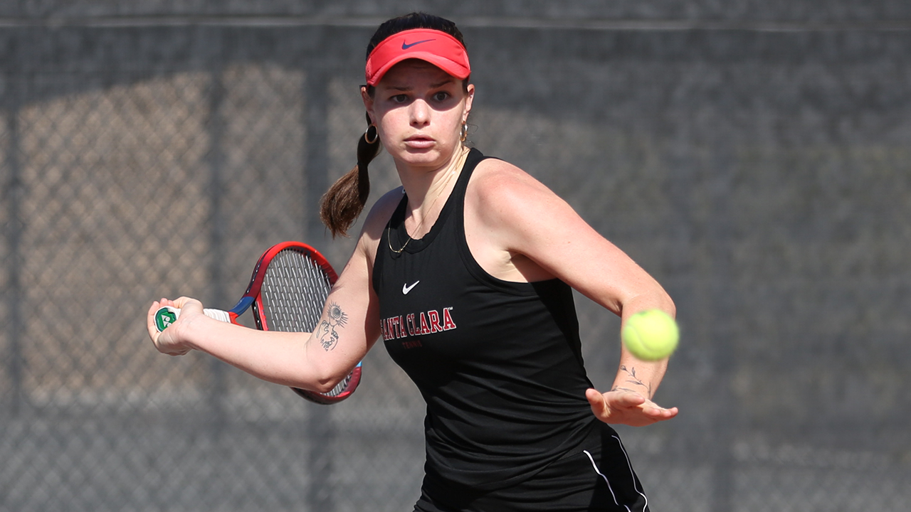 WCC Opener for Women's Tennis on Saturday - Santa Clara University
