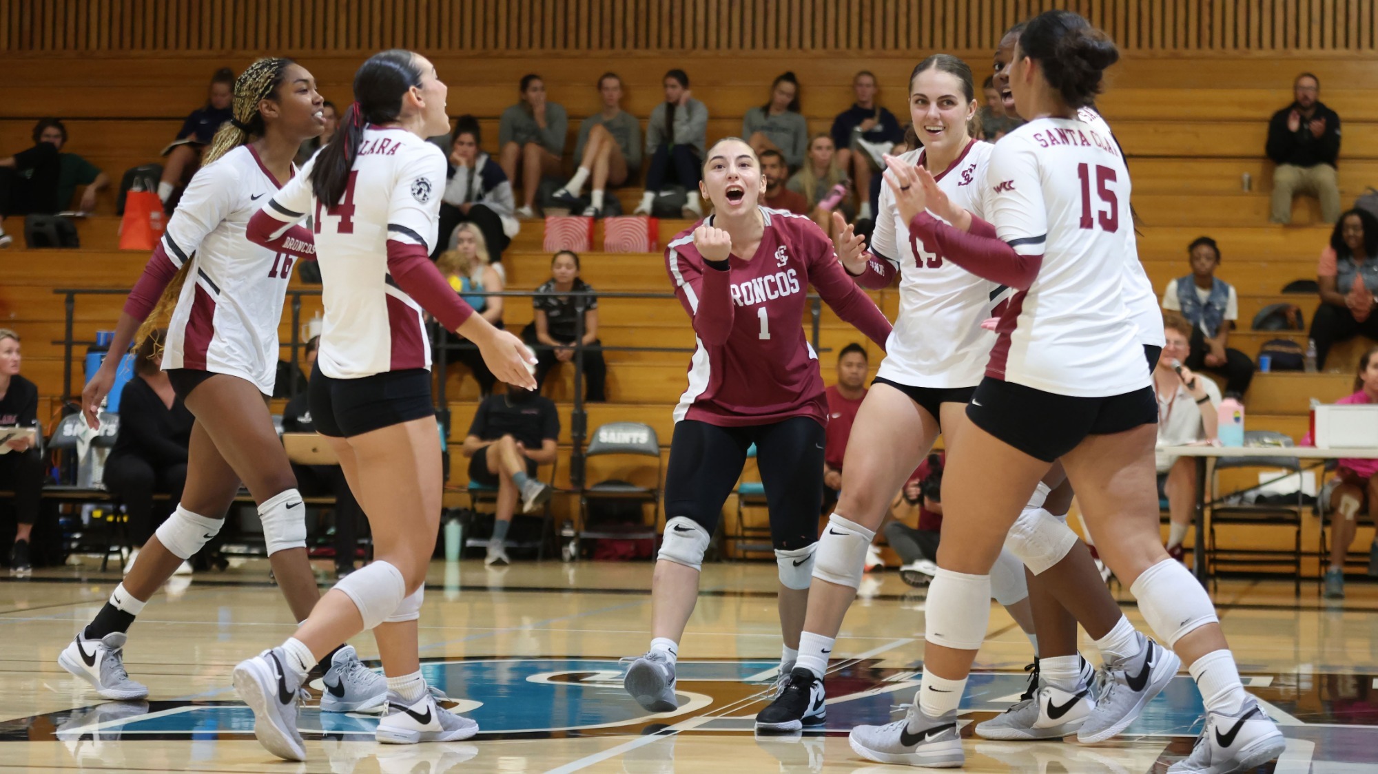 Volleyball Starts 2023 with Two Wins on Opening Day - Santa Clara ...