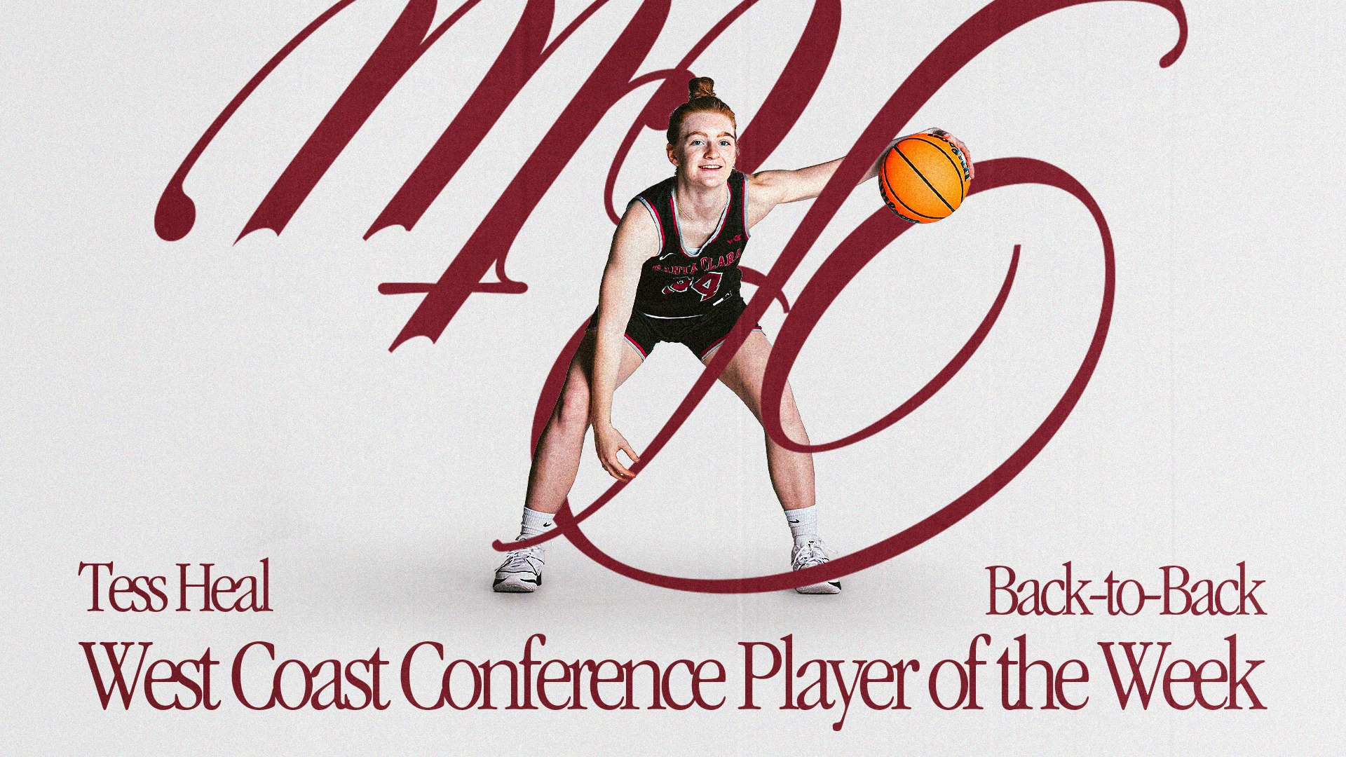Tess Heal Nabs Second Straight WCC Player of the Week - Santa Clara ...