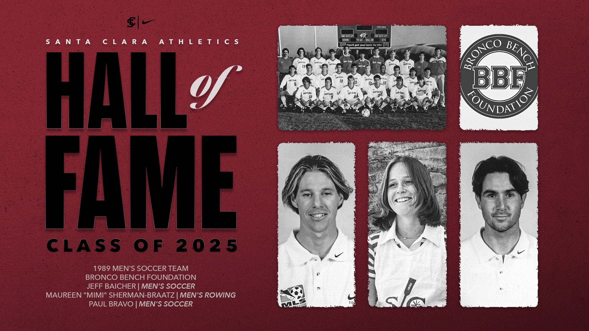 Santa Clara Athletics Announces Hall of Fame Class of 2024 - Santa ...