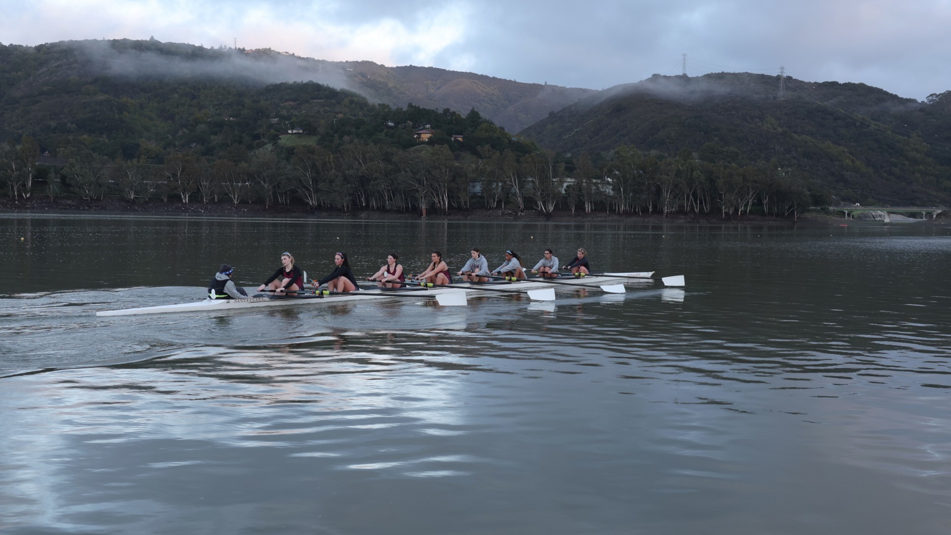 Women's Rowing Finishes Season Opener - Santa Clara University