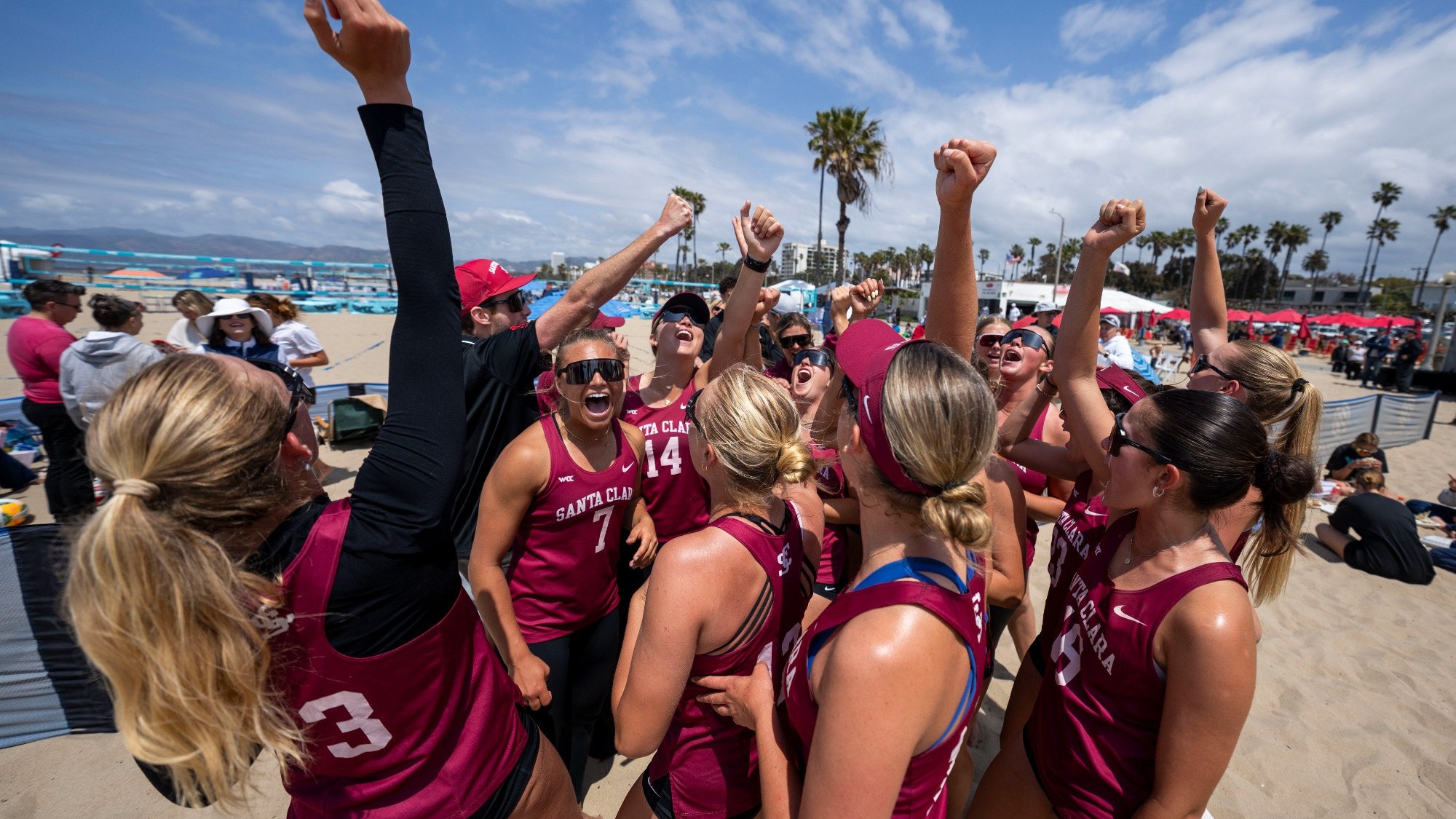 Beach Volleyball Has Six Athletes Claim All-WCC Awards - Santa Clara ...