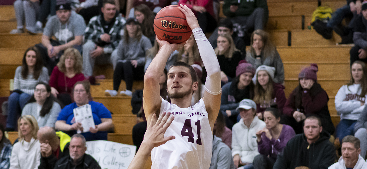 Emerson Edges No. 19 Men's Basketball, 74-70 - Springfield College