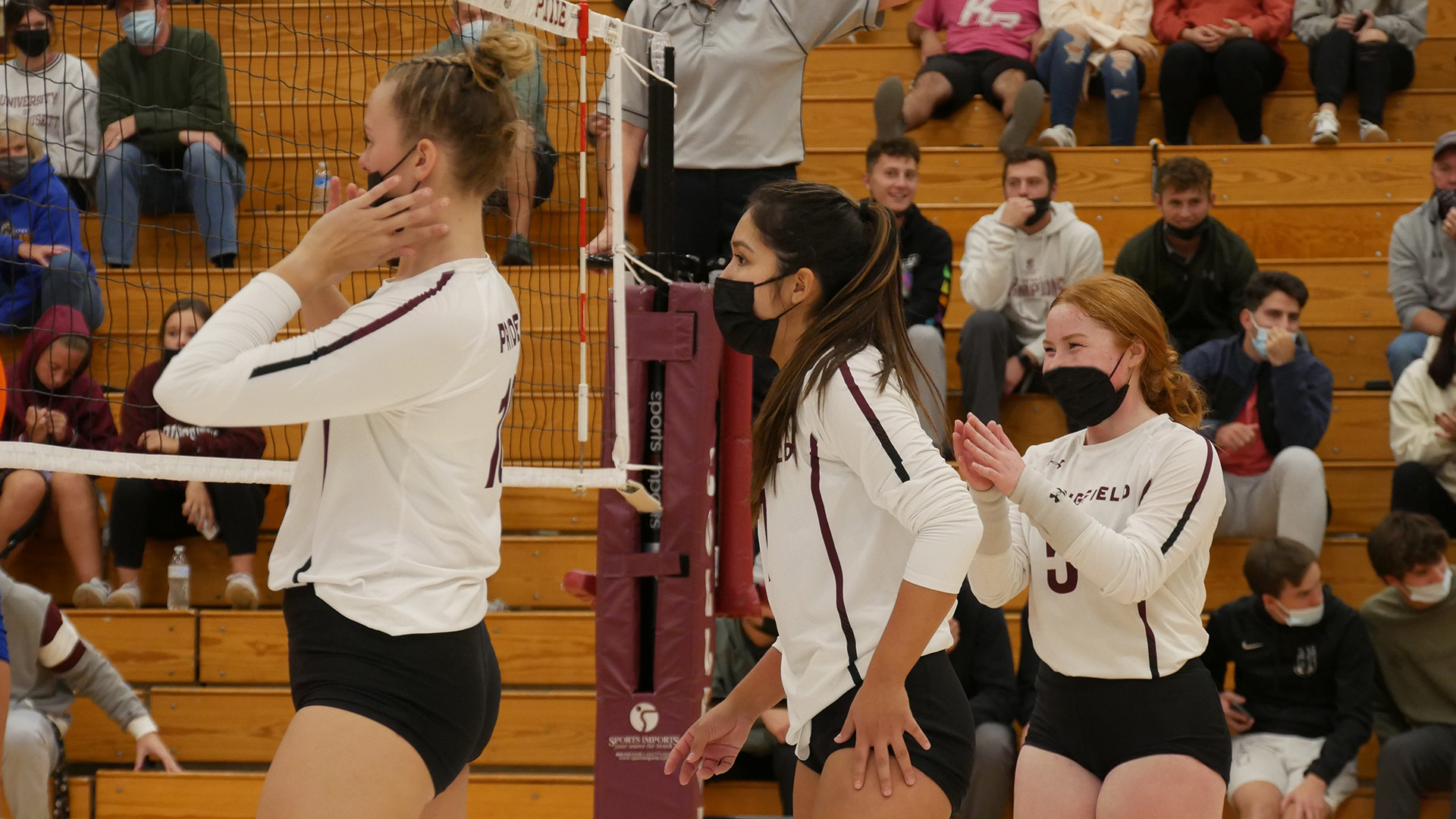 Women's Volleyball Battles To Five-Set Win Over Coast Guard In Regular ...