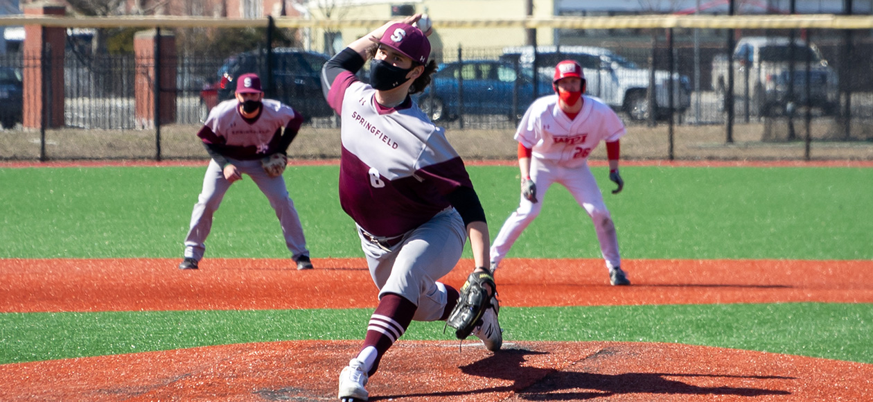 Baseball Splits With WPI To Kick Off 2021 Season - Springfield College