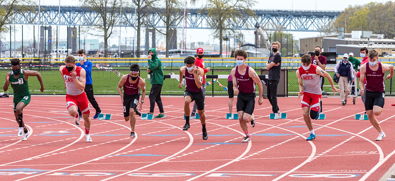 Men's Track and Field Takes Second At NEWMAC Championships Behind Eight ...