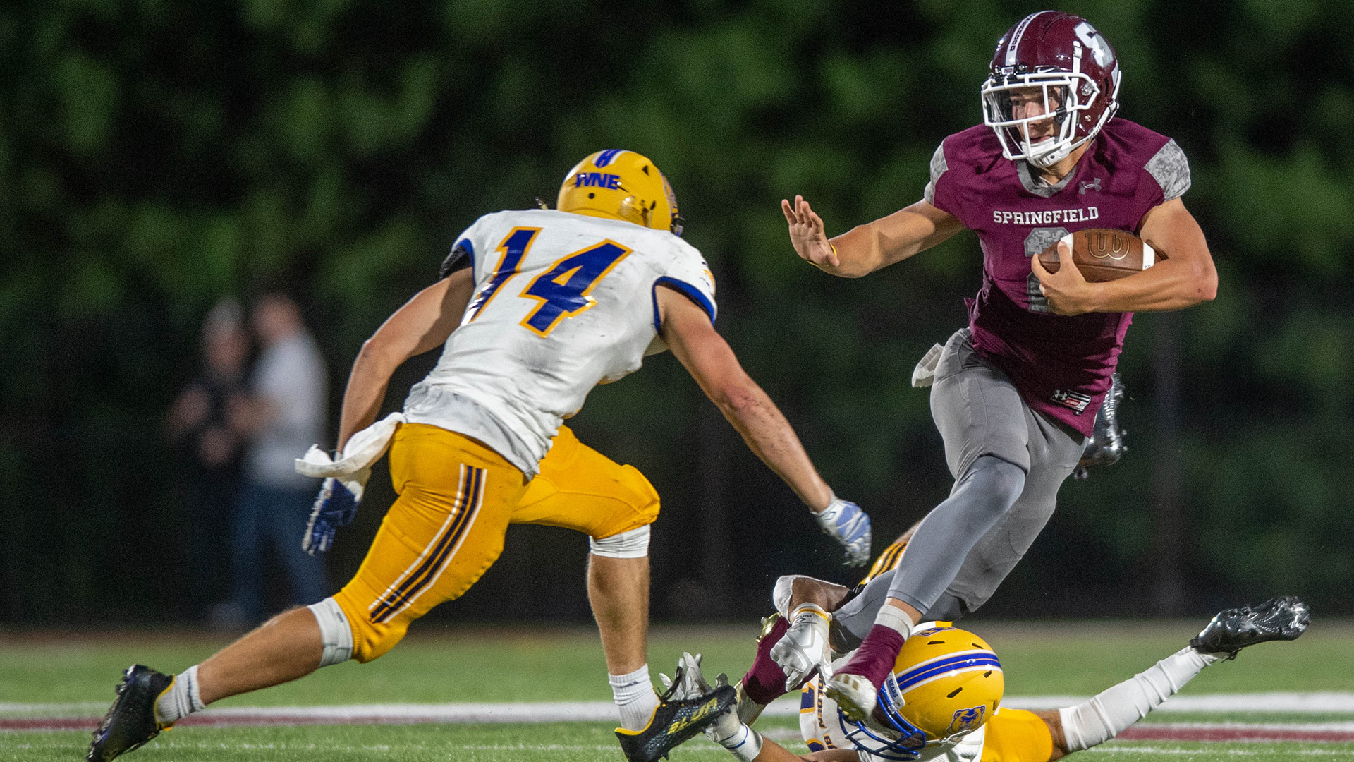 Football Reclaims Pynchon SAW Trophy With 42-14 Win Over Western New ...