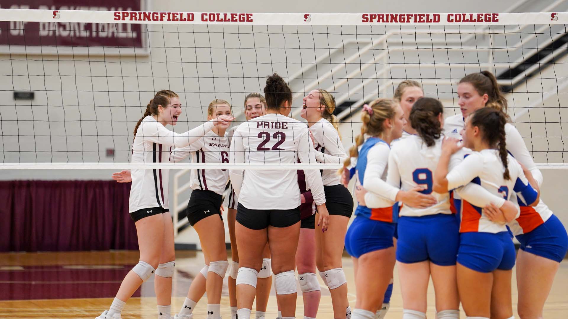 Women's Volleyball Takes Down Coast Guard In Straight Sets ...