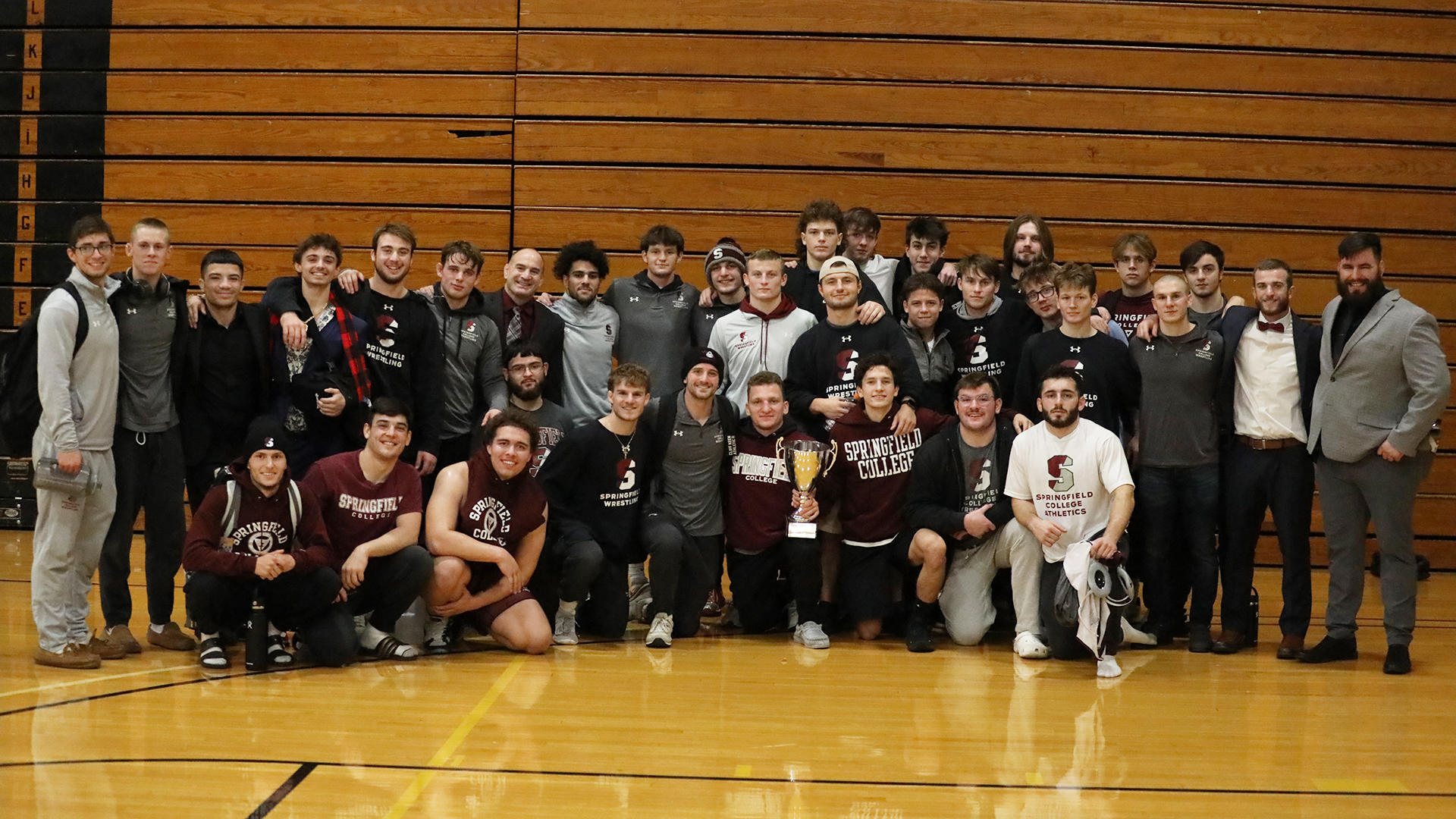 Wrestling Cruises To City of Springfield Championship - Springfield College