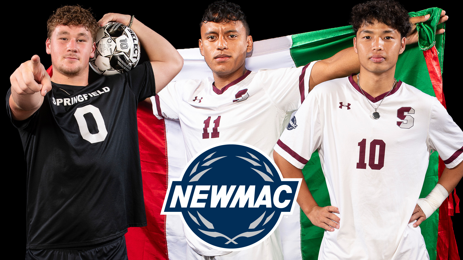 Three From Men's Soccer Tabbed to NEWMAC All-Conference Second Team - Springfield College