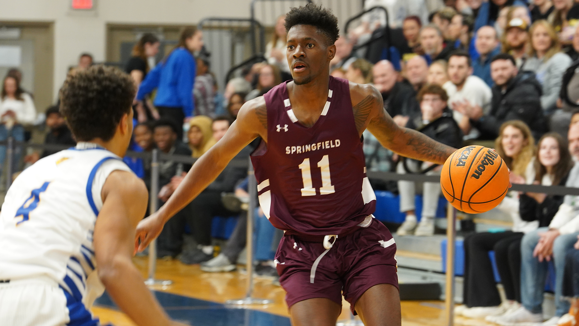 WNE Slips Past Men's Basketball, 69-62 - Springfield College