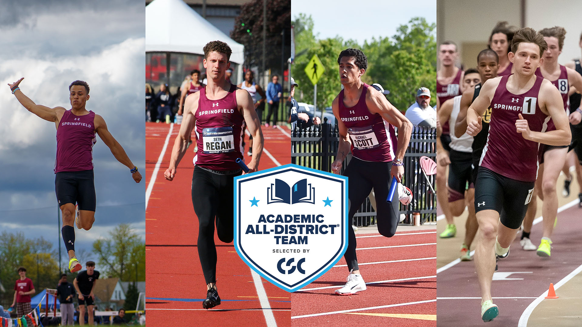 Four From Men's Track & Field Earn CSC Academic All-District Honors ...