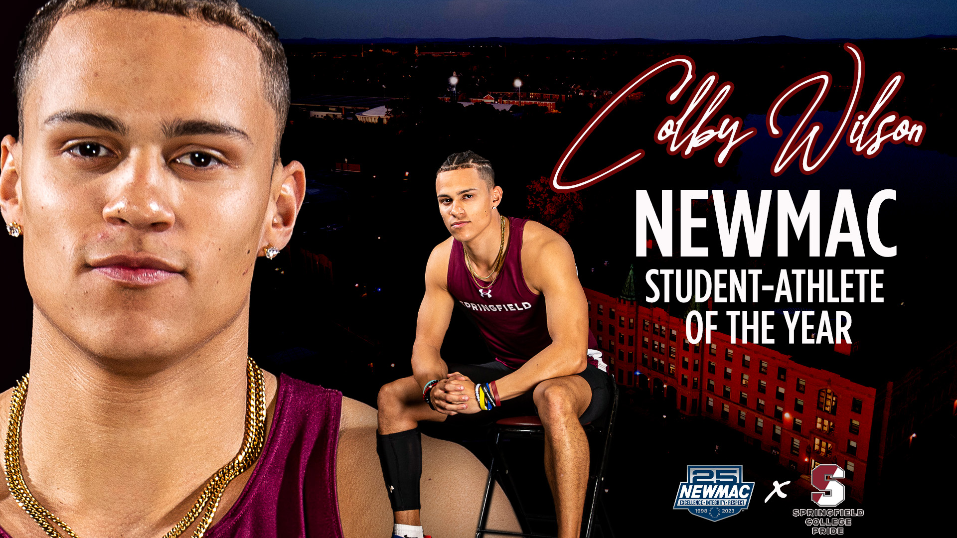 Wilson Selected As NEWMAC Student-Athlete of the Year - Springfield College