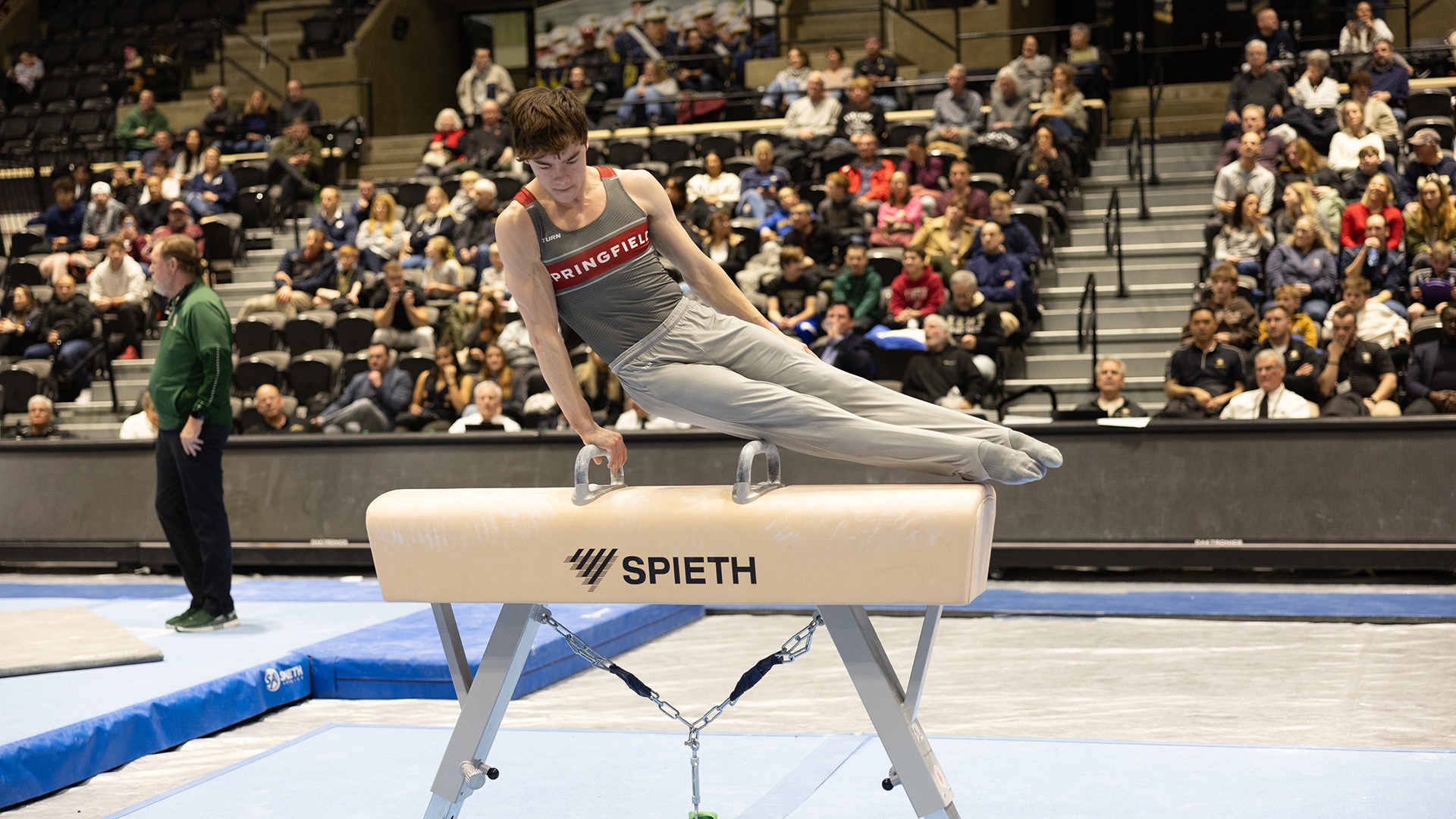 Cramer Wins Pommel Horse Title At West Point Open - Springfield College