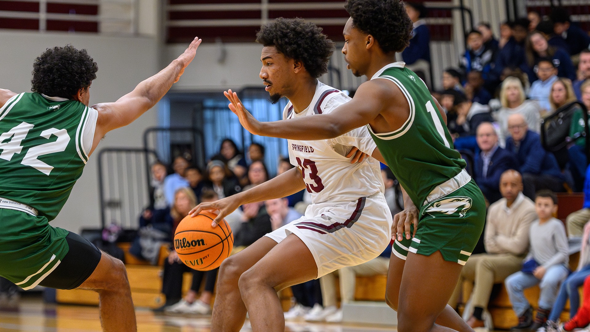 No. 23 Clark Holds Off Men's Basketball, 73-65 - Springfield College