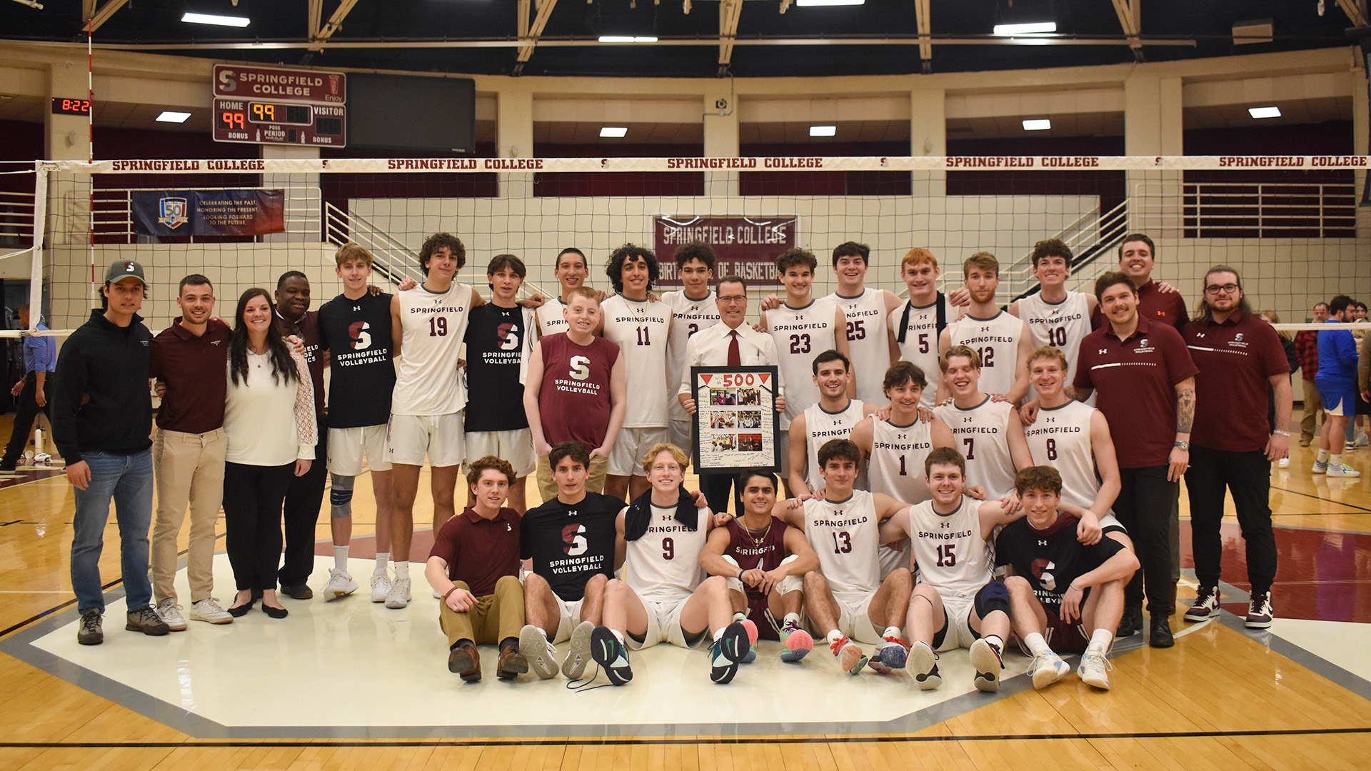 Sullivan Records 500th Career Victory in Men's Volleyball Sweep of ...