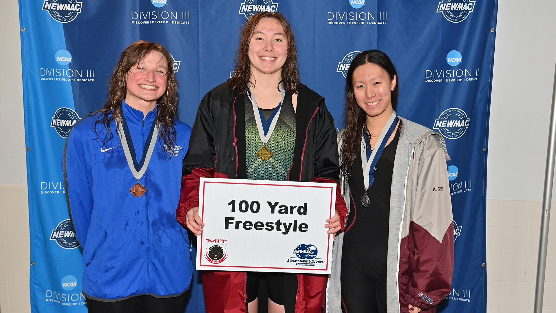 Women's Swimming and Diving Finishes Fourth at NEWMAC Championships ...