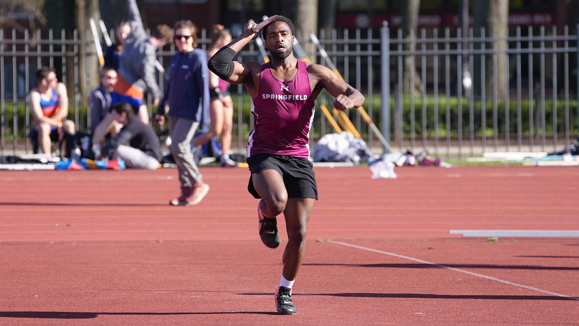 Men's Track and Field Fourth After Day One of NEWMAC Championships ...