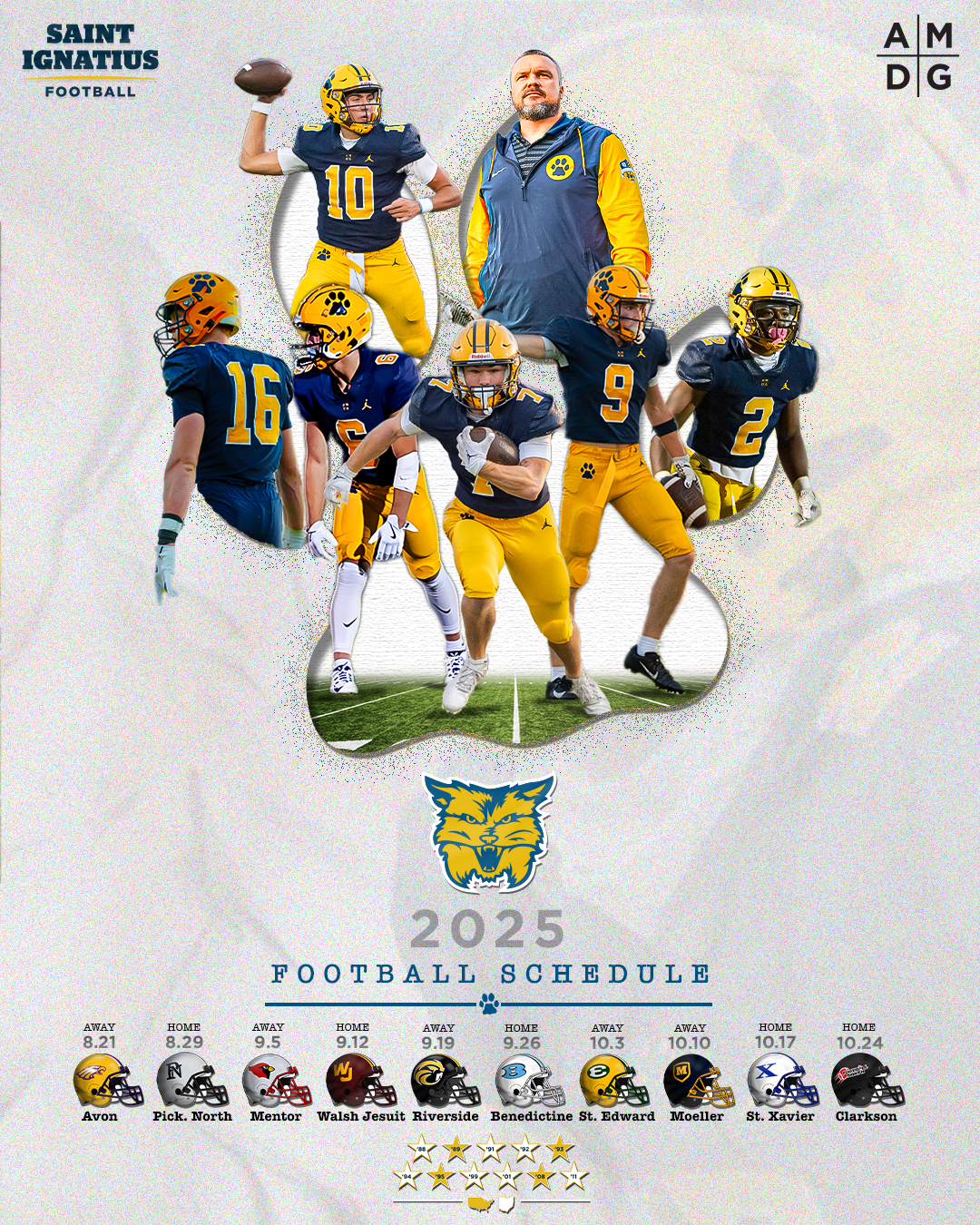 The Cats Host State Champion Contenders; The Archbishop Moeller ...