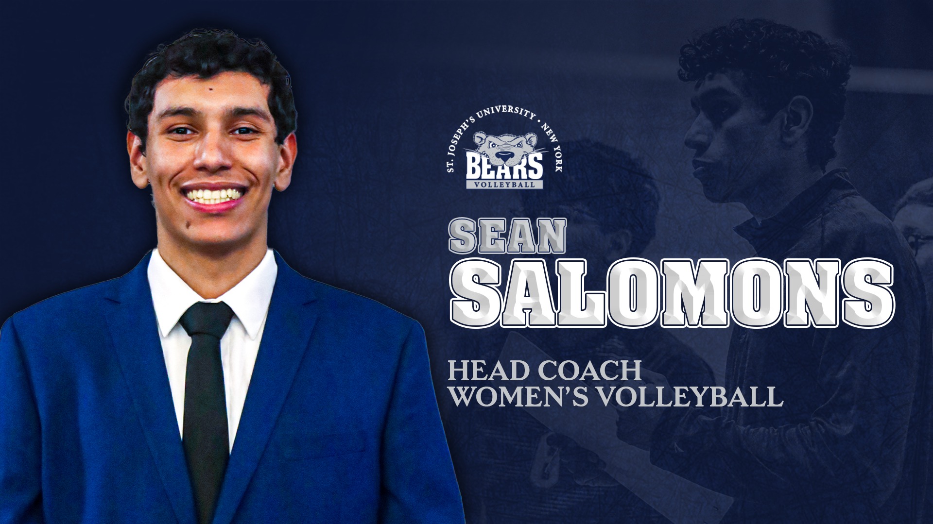 Sean Salomons Appointed as Head Women’s Volleyball Coach - St. Joseph's University - Brooklyn