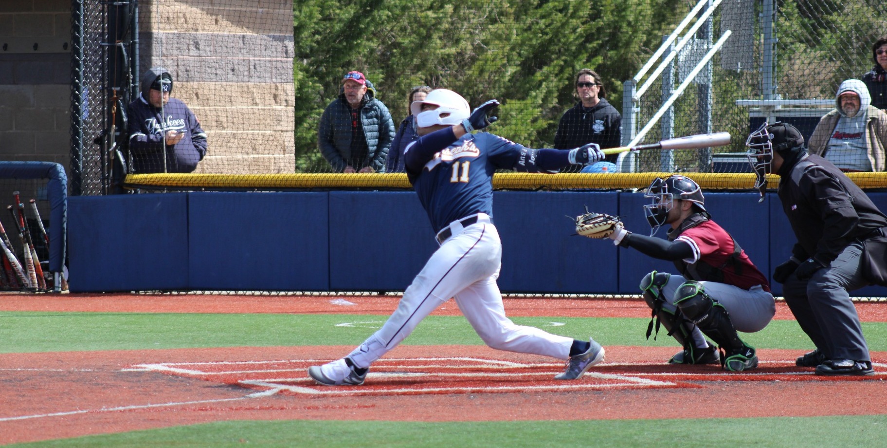 Long Ball Lifts Baseball to Skyline Sweep at Maritime; Win Streak ...