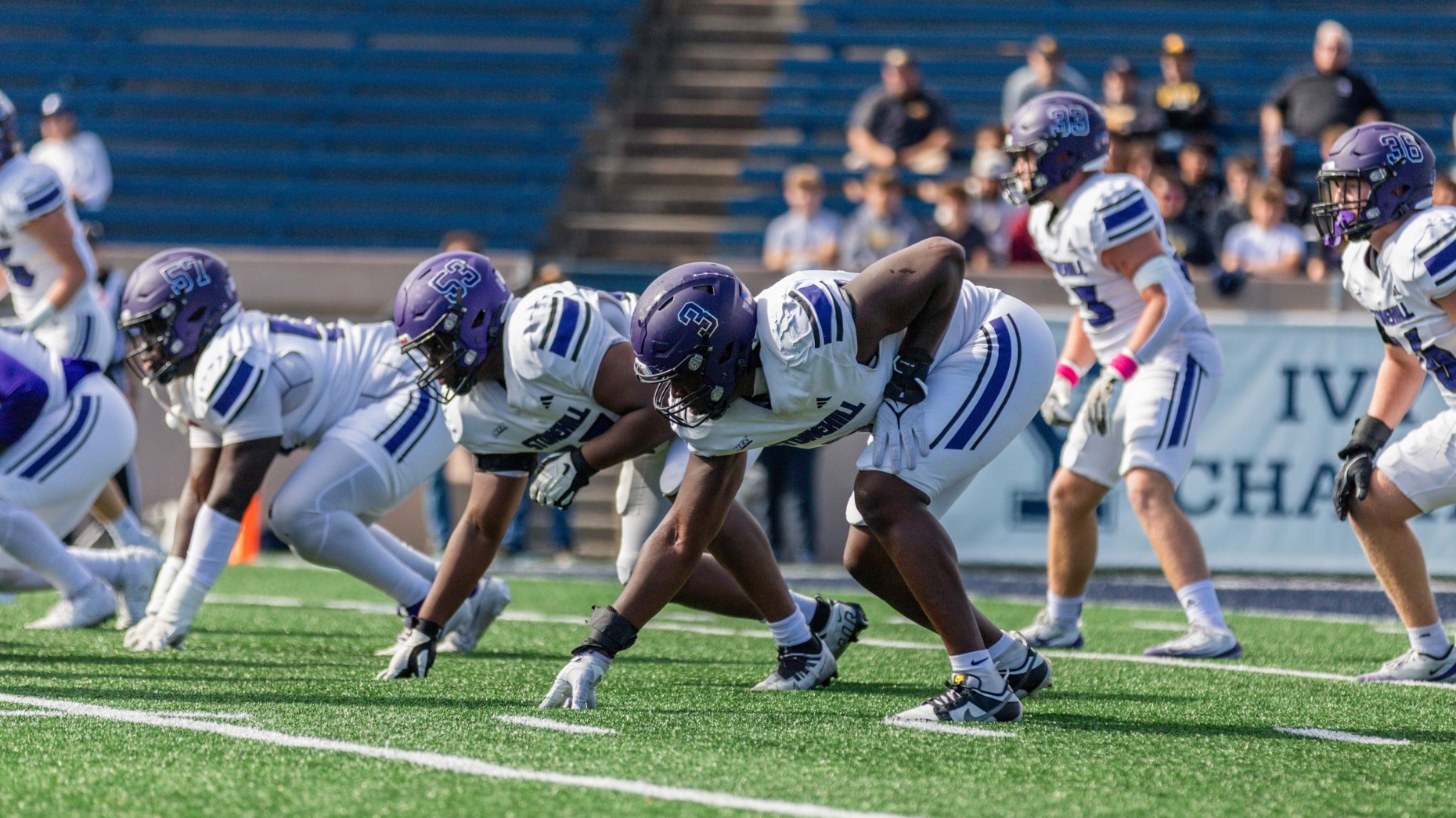 Football Drops Road Contest at Duquesne - Stonehill College