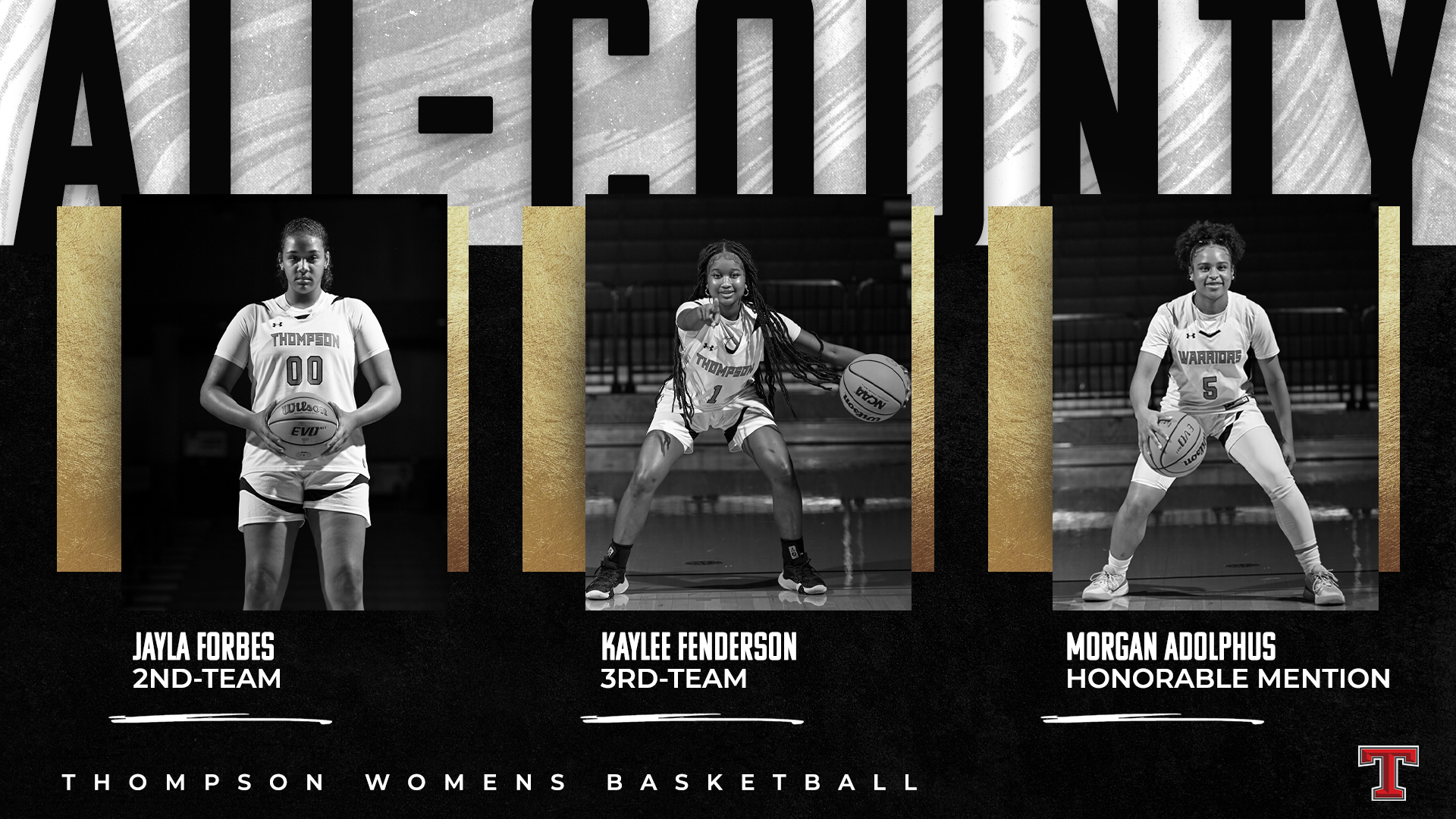 24 - 25 Varsity Women's Basketball Schedule - Thompson High School