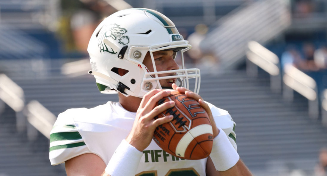 Dragons force 8 turnovers in 42-7 win at St. Anselm - Tiffin University