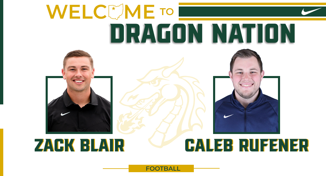 Blair, Rufener join football coaching staff - Tiffin University