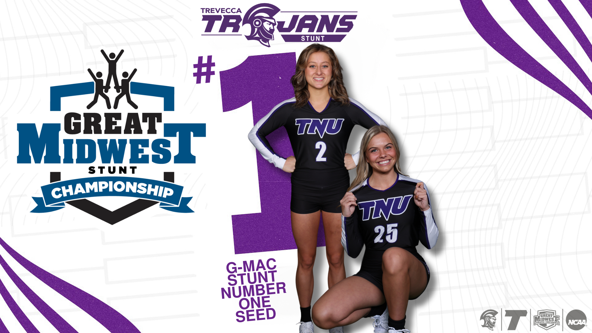 Trevecca STUNT | Trojans are No. 1 Seed at 2024 Great Midwest Championships - Trevecca Nazarene ...