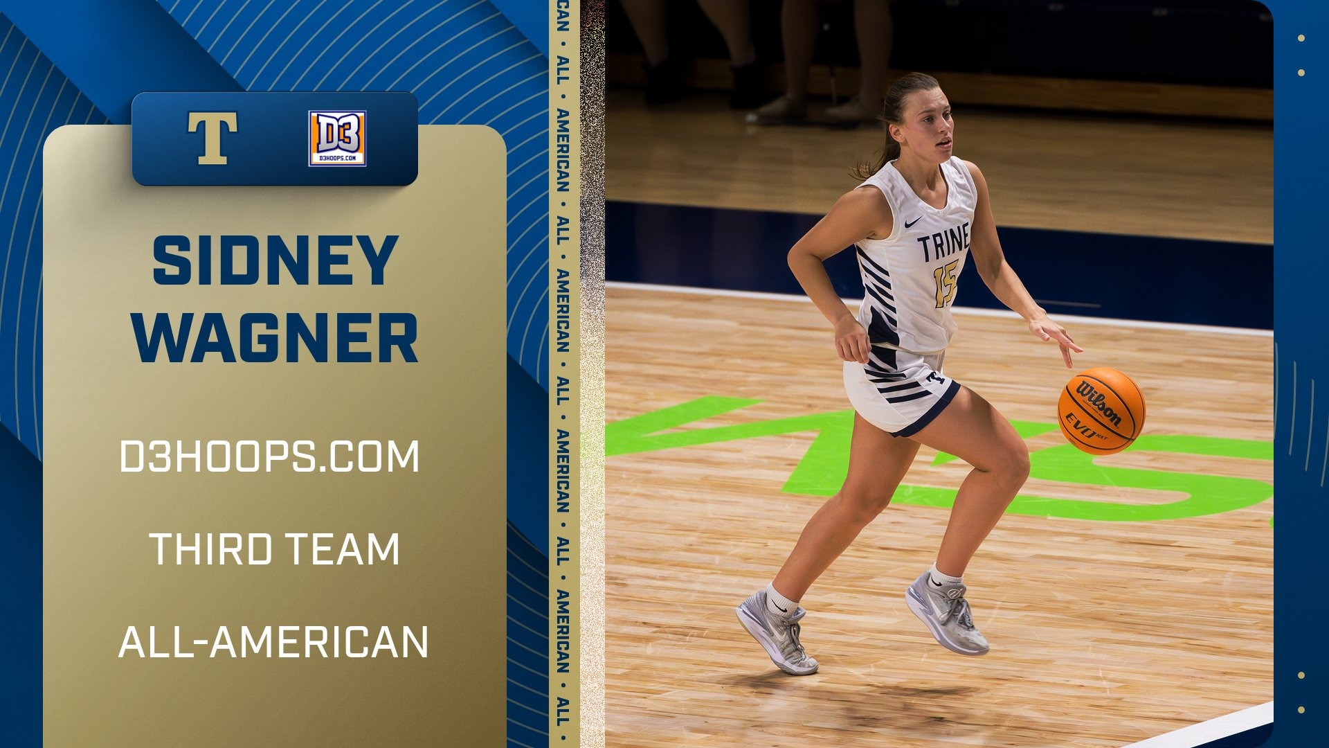 Sidney Wagner Earns All-American Status from WBCA - Trine University