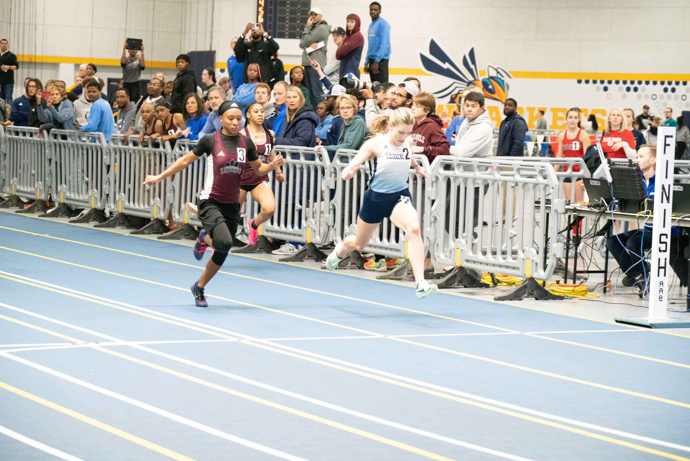 Busker, Pendic claim conference titles at CCAC Indoor Championships ...