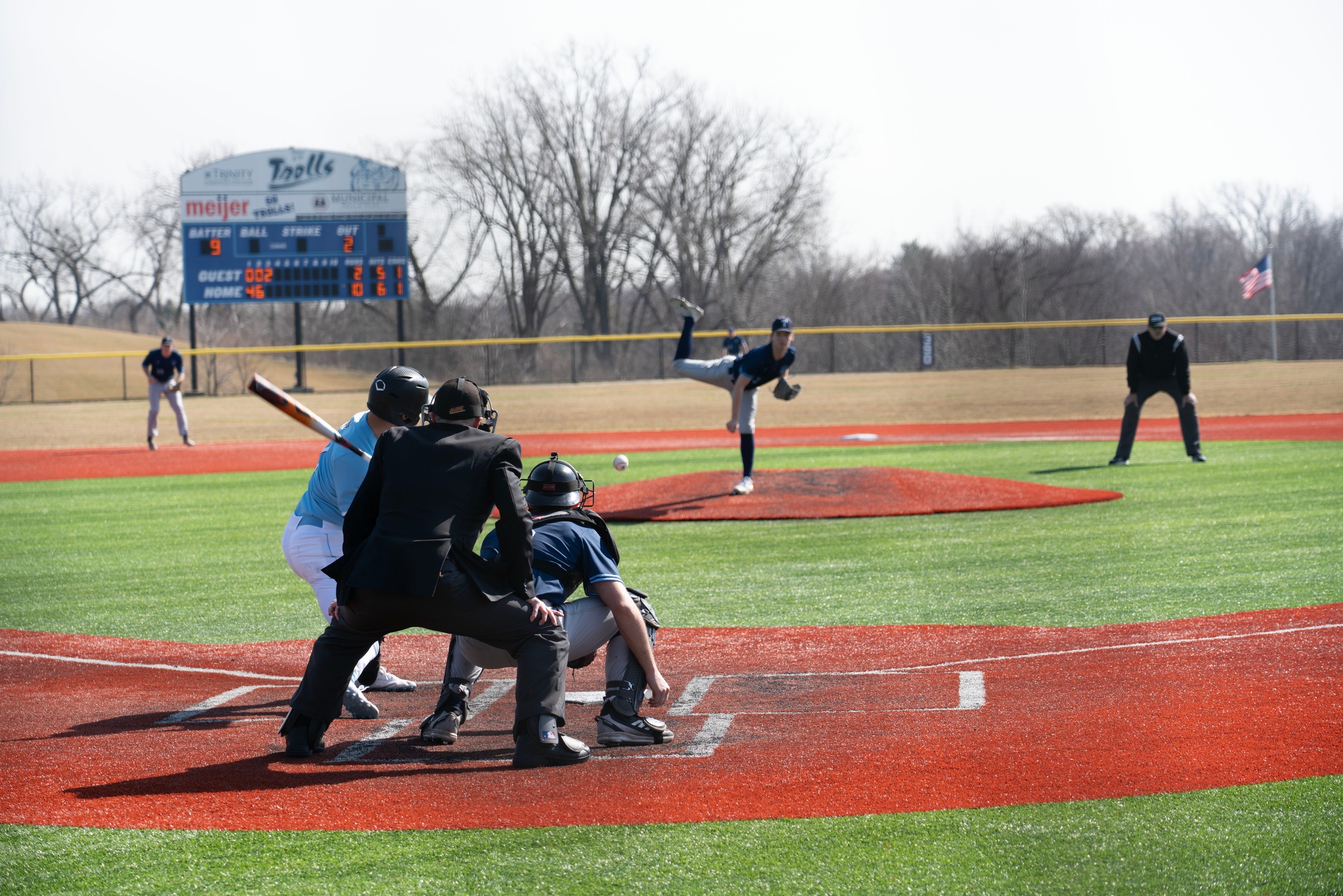 Trolls open series with win over Roosevelt - Trinity Christian College