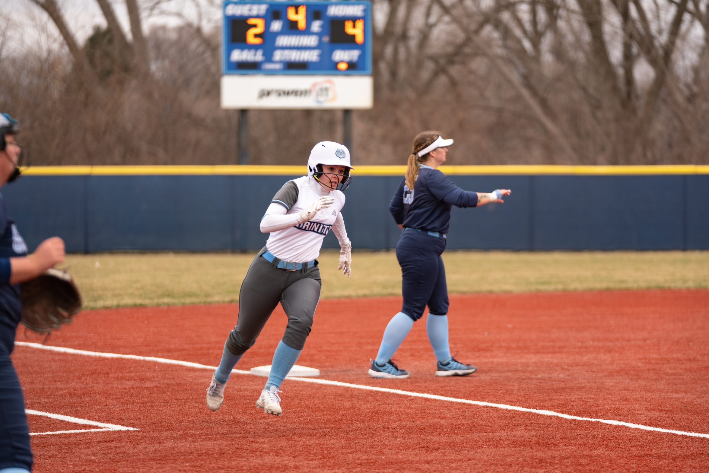 Late rallies gives Trolls sweep over Lakers - Trinity Christian College