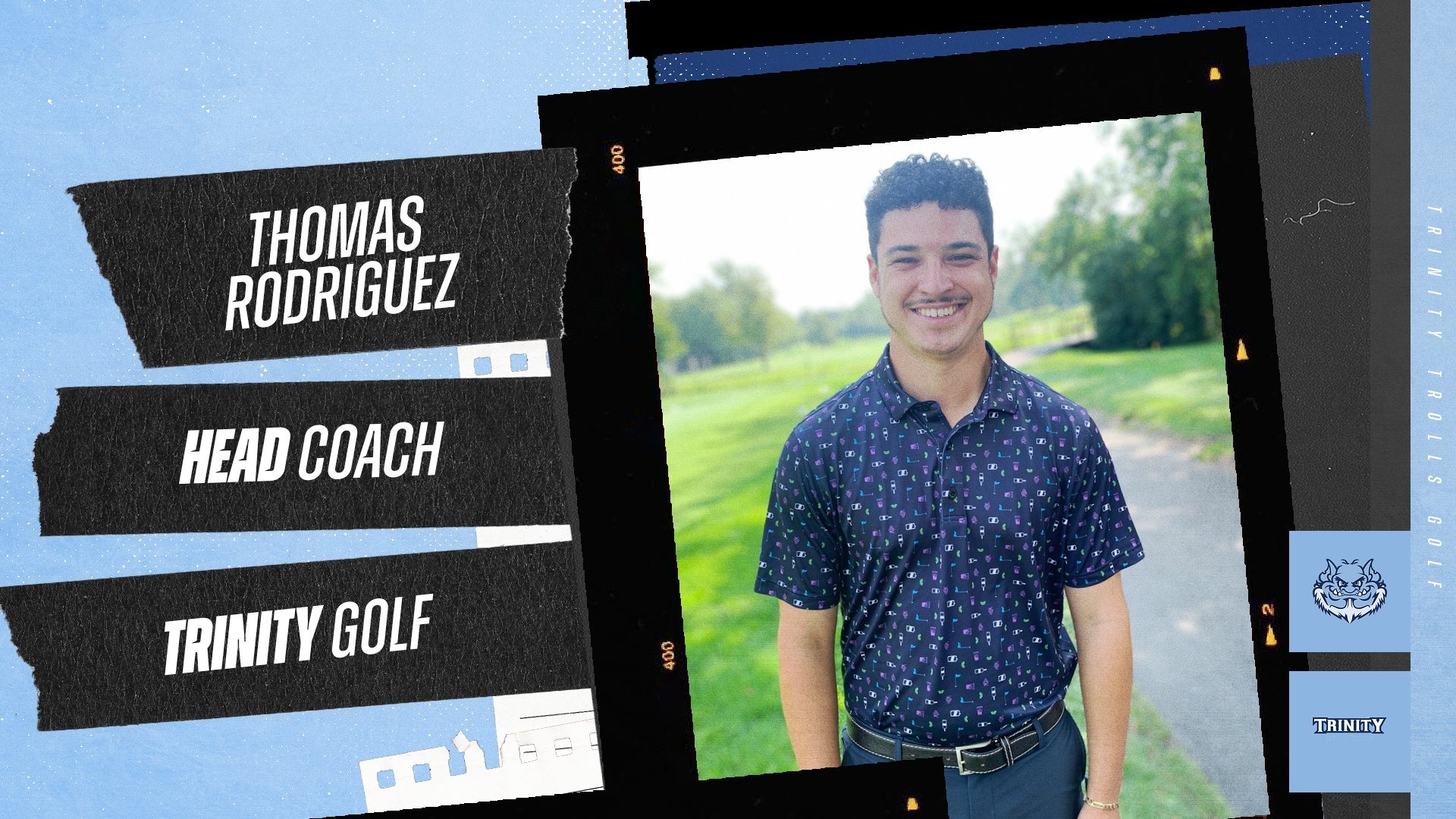 Thomas Rodriguez named Trinity Golf Head Coach - Trinity Christian College