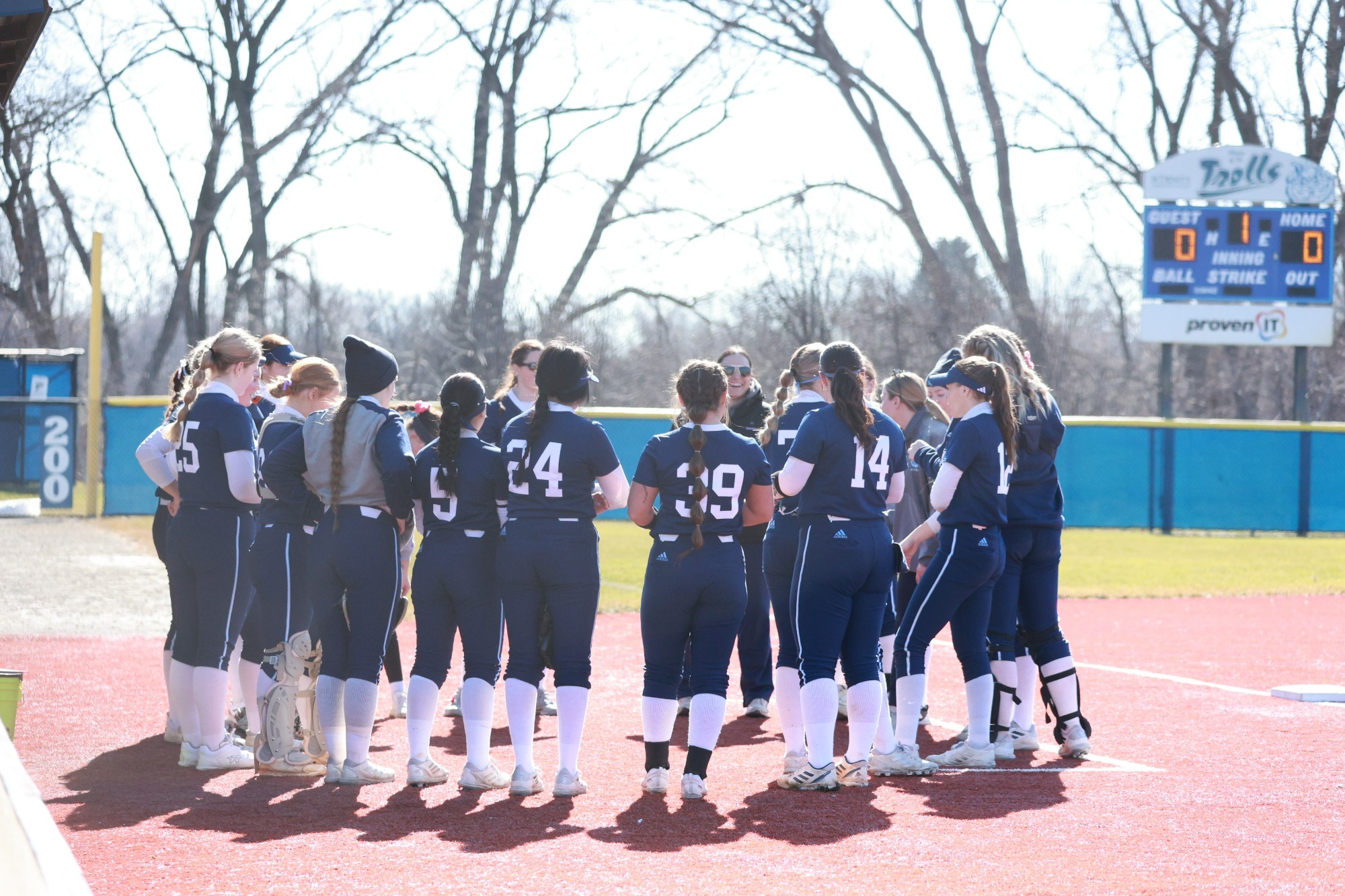 Trolls split on Day One of CCAC Softball Tournament - Trinity Christian ...