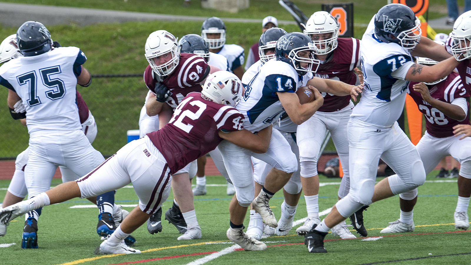 Dutchmen dominate Owls in season opener - Union College Athletics