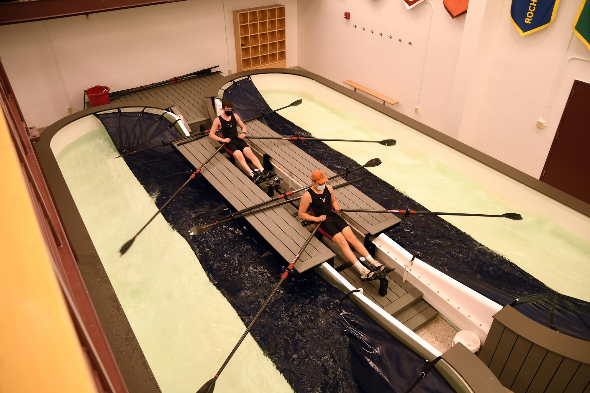 Union Crew Unveils New Indoor Training Facility - Union College Athletics
