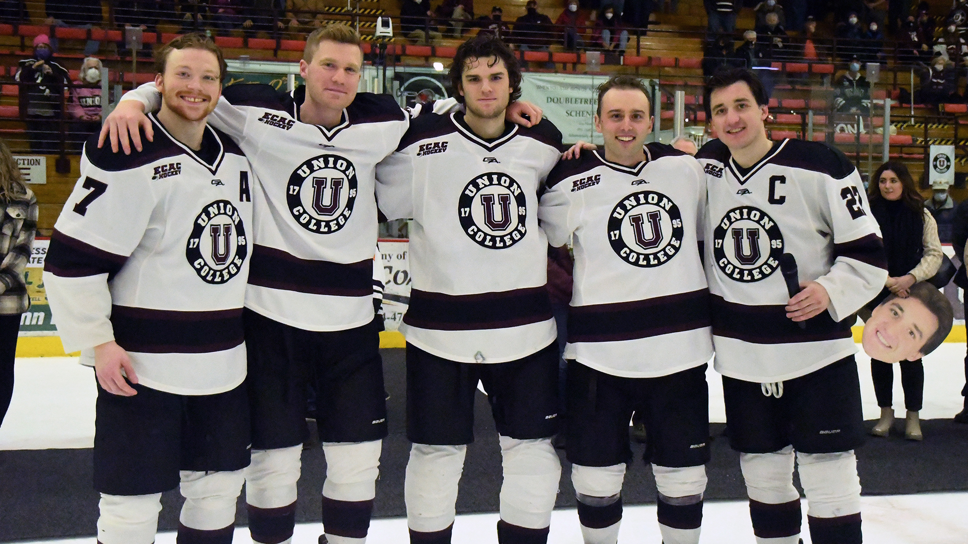 Union Clinches Home Ice in Win Over Dartmouth on Senior Night - Union ...