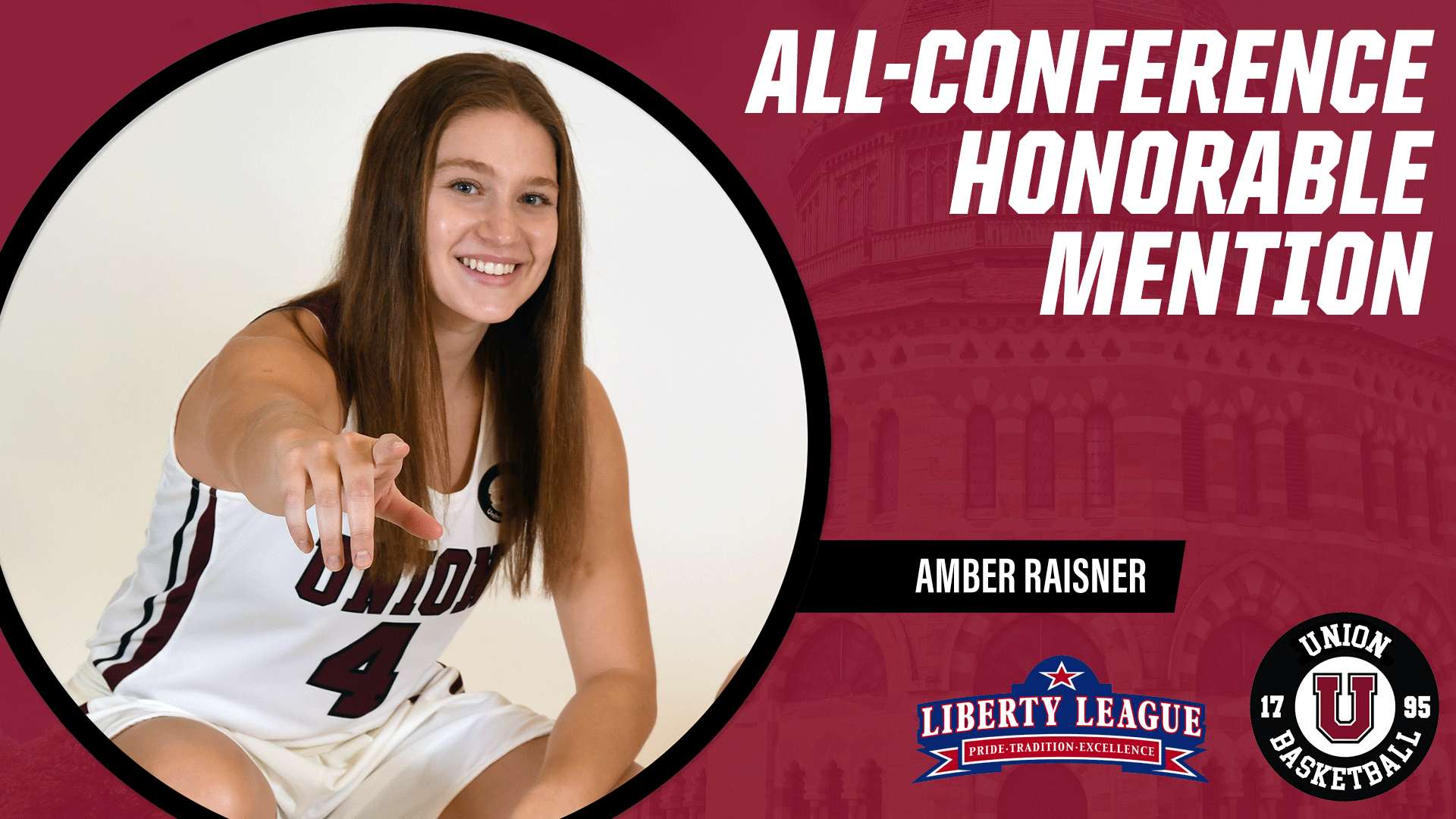 Raisner Earns All-Liberty League Honorable Mention - Union College ...